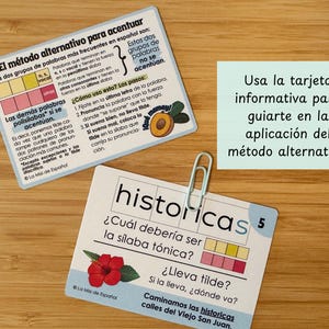 Spanish Accents Task Cards: Alternative Method for Spanish Teachers - Etsy