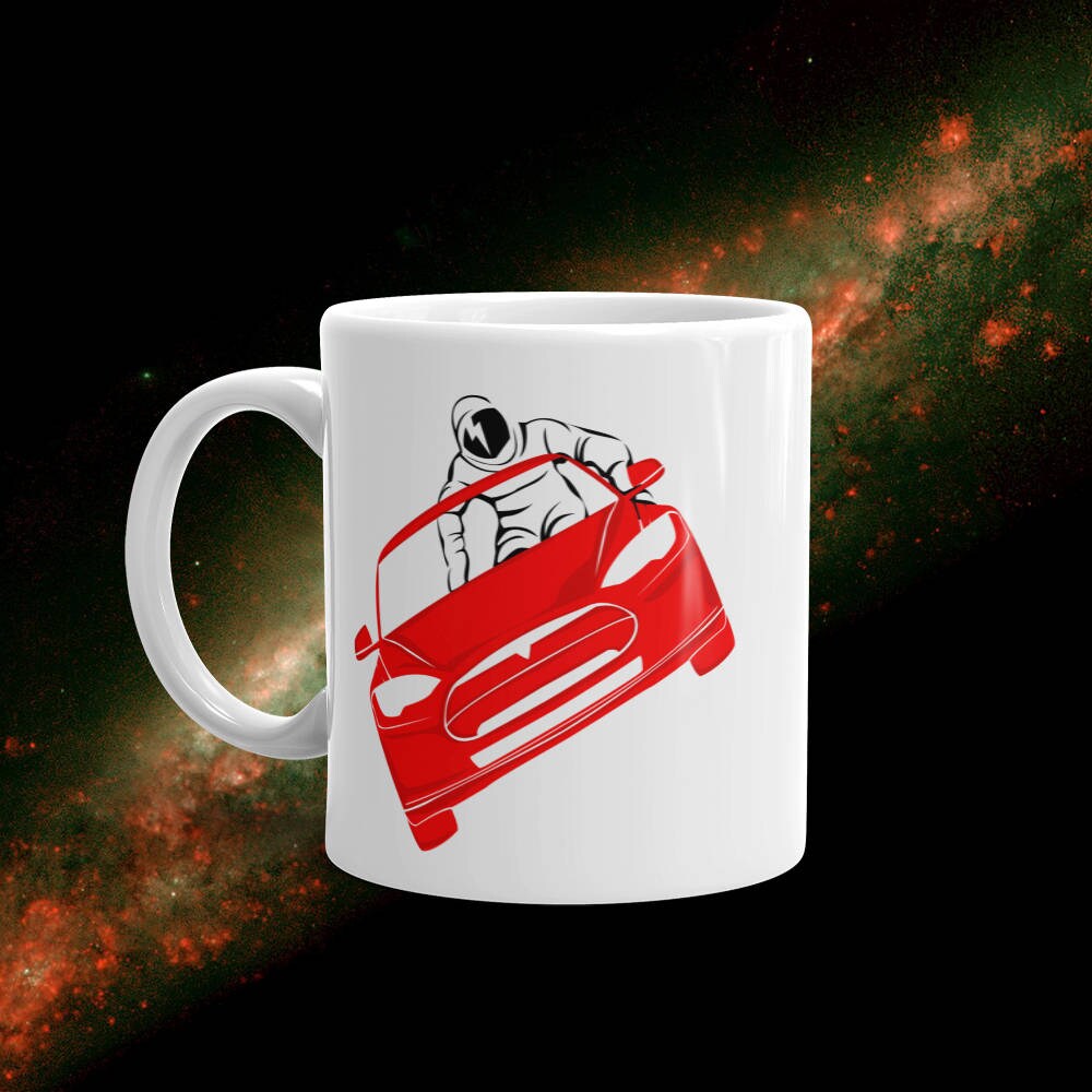 Tesla Starman Mug SpaceX Fan Mug Elon Musk Fanboy Gift for Science ...