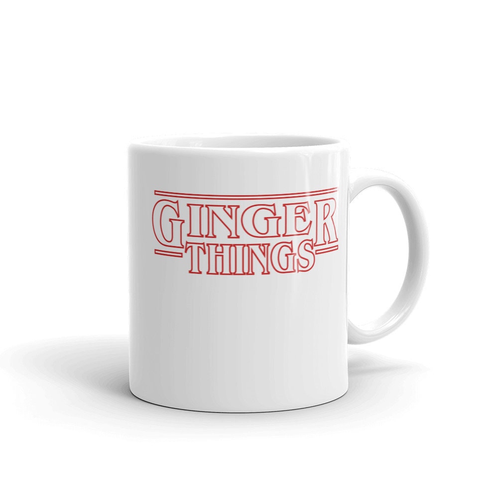 Ginger Things Mug Funny Irish Ginger Gift Red Hair Redhead Present ...