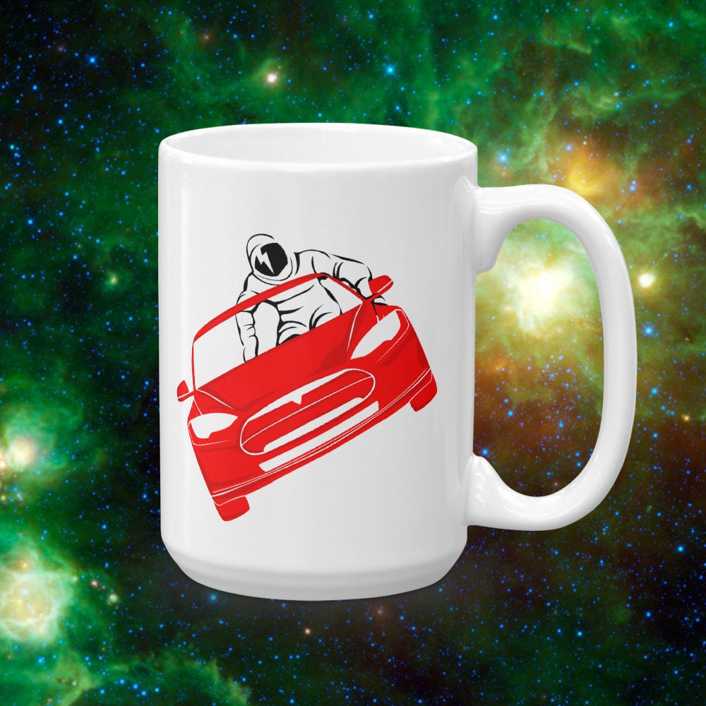 Tesla Starman Mug SpaceX Fan Mug Elon Musk Fanboy Gift for Science ...