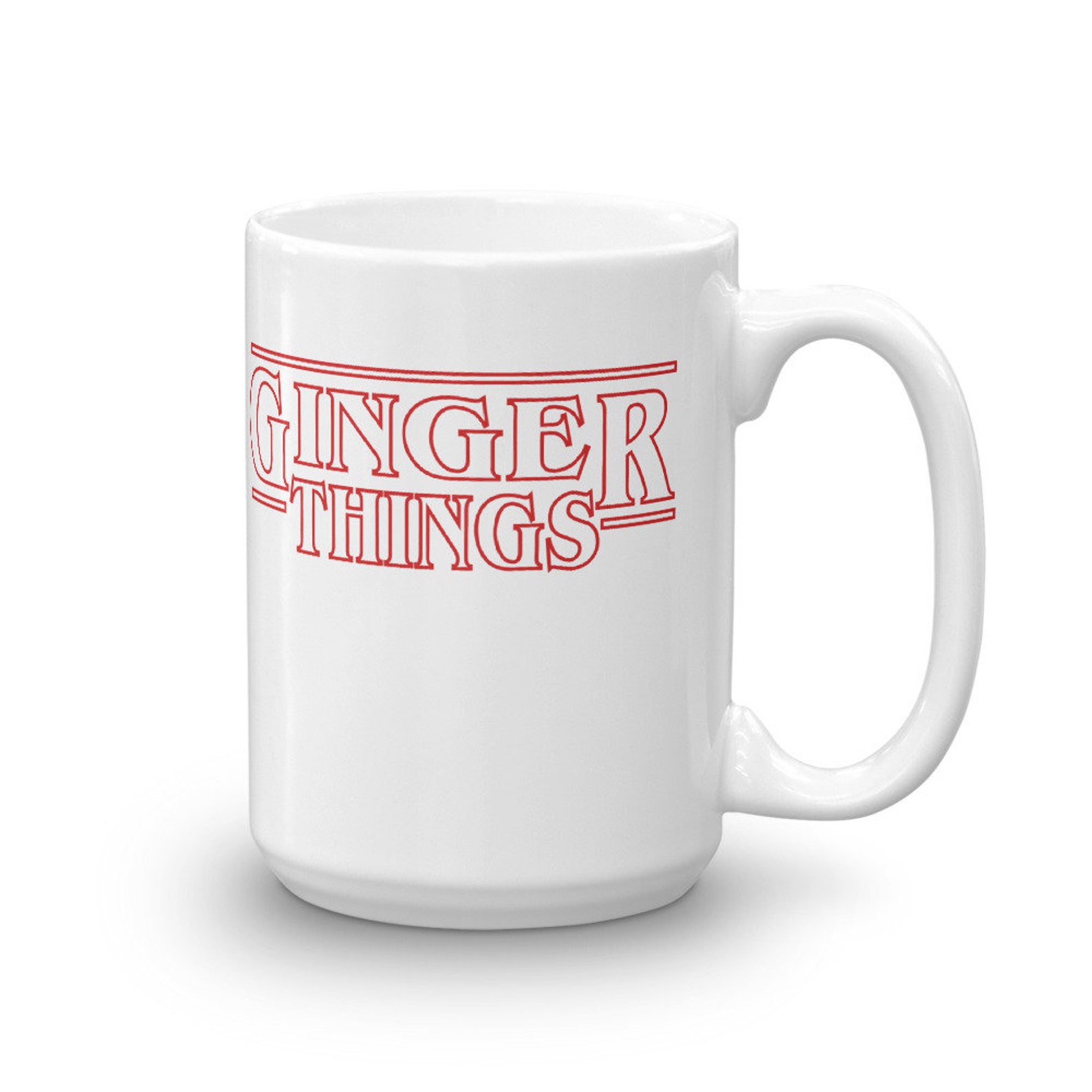 Ginger Things Mug Funny Irish Ginger Gift Red Hair Redhead Present ...