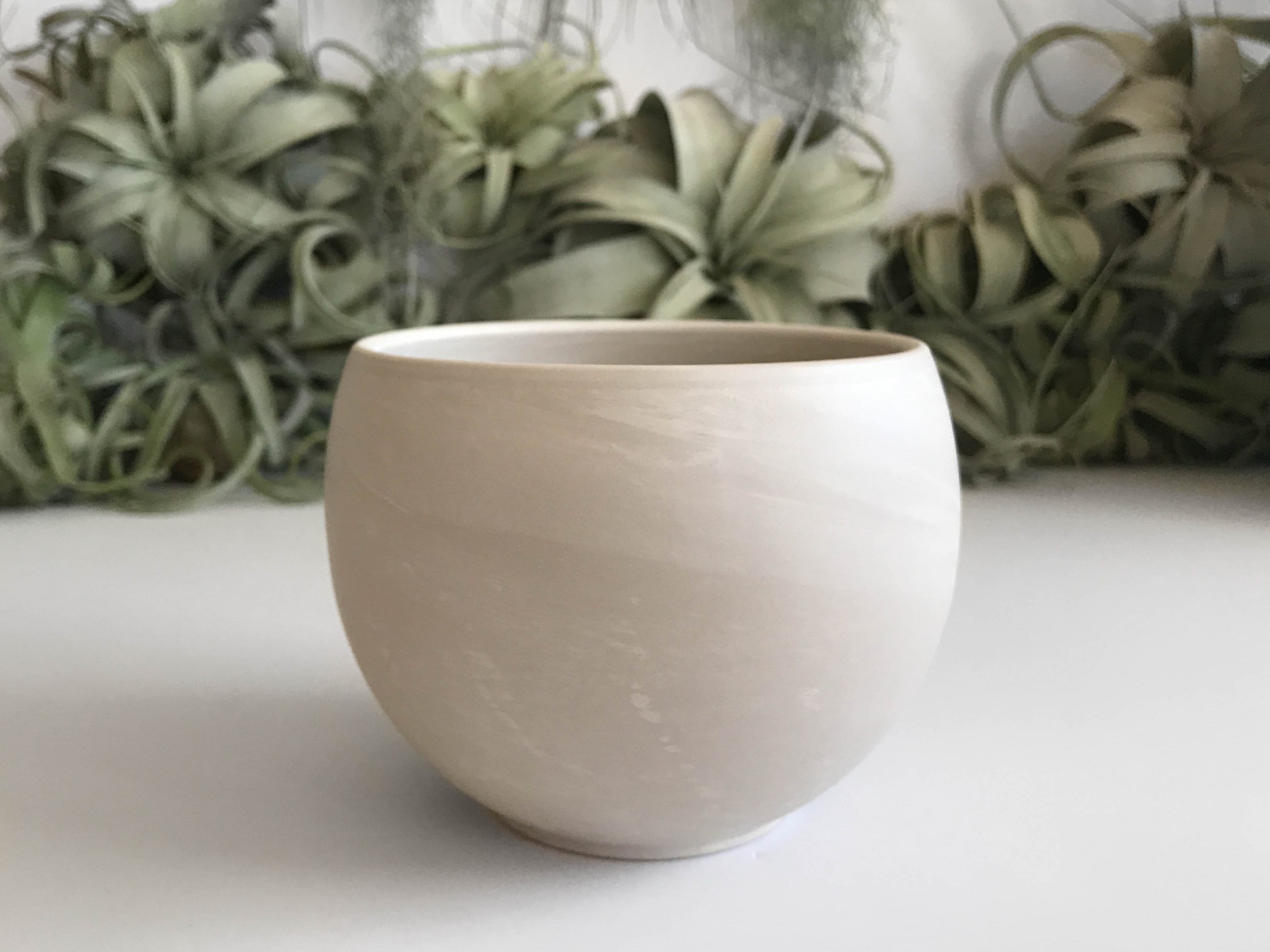 Ceramic Round Planter Pots for Plants Bowl Planter Indoor - Etsy
