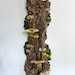 Floating Forest Art Gift, Moss on Cork Bark Natural Wall Decor ...