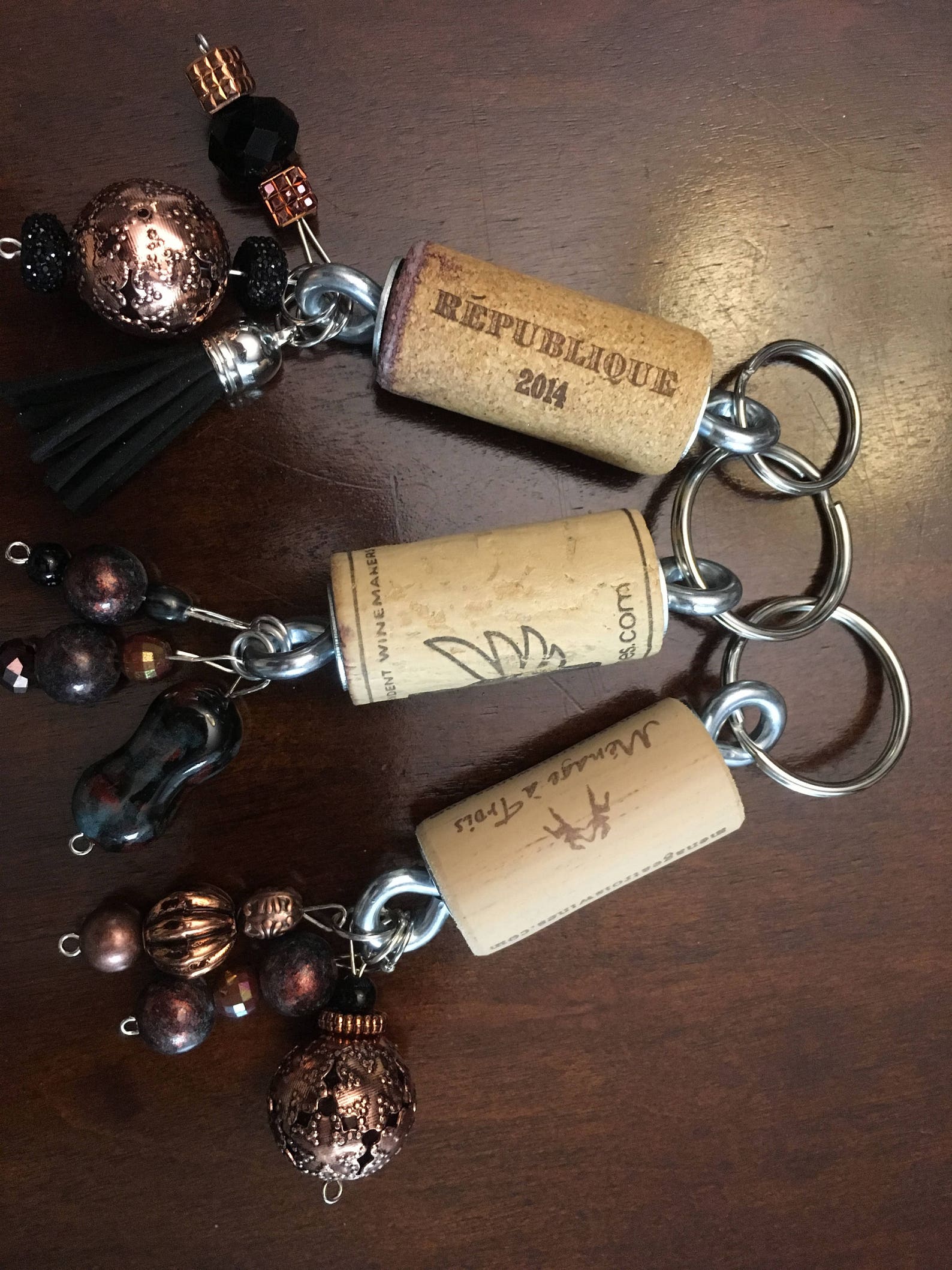Wine-cork-key Chains-floatable-tennis-golf-sea - Etsy Canada