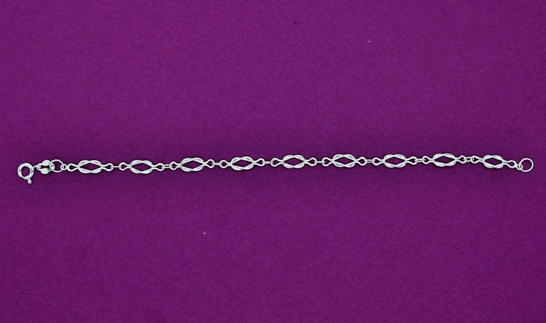 Sterling Silver Sailor Knot Bracelet 925 Sterling Silver | Etsy