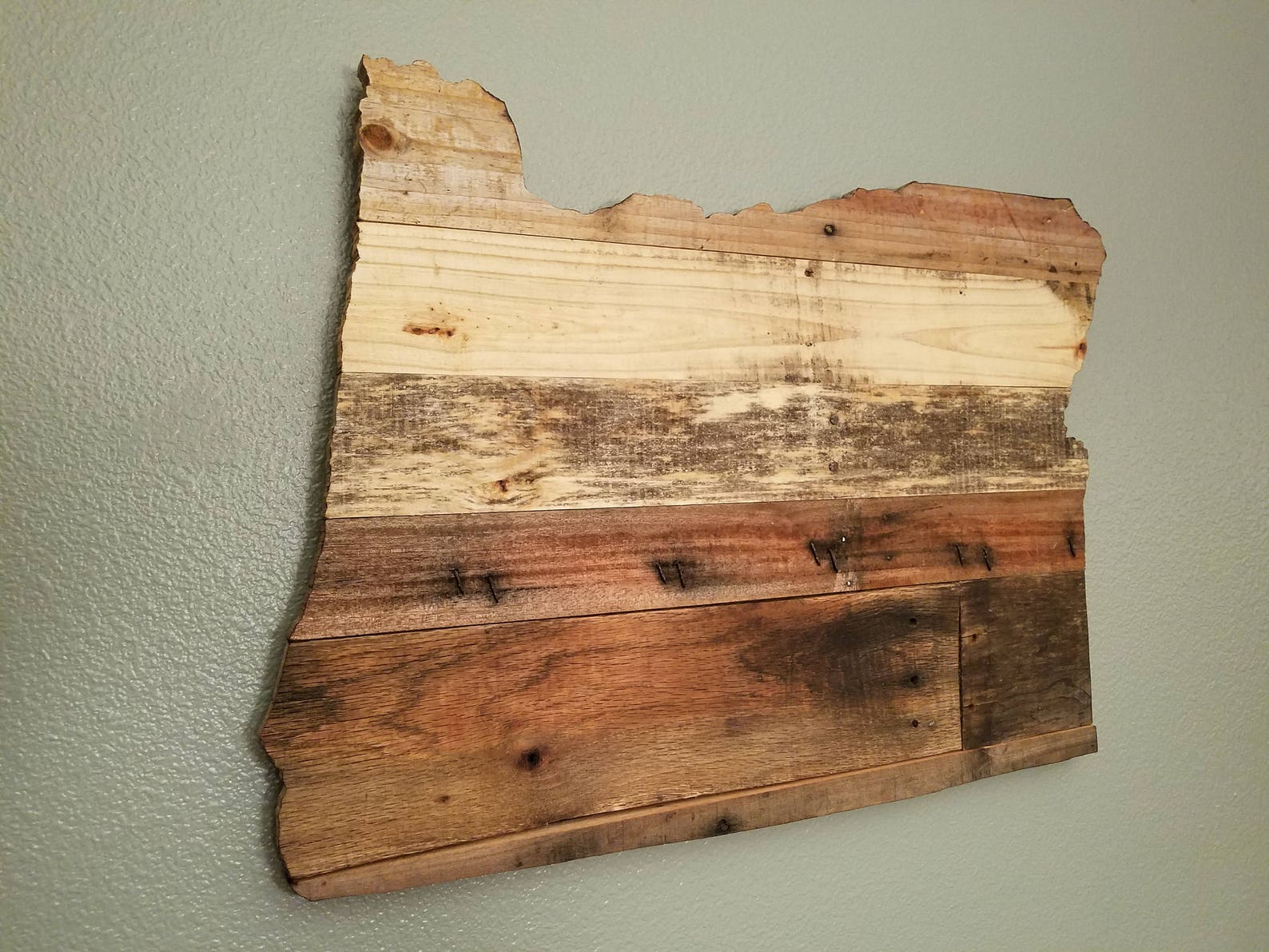 Oregon State Sign - Reclaimed Wood - Pallet Sign - Rustic Home Decor ...
