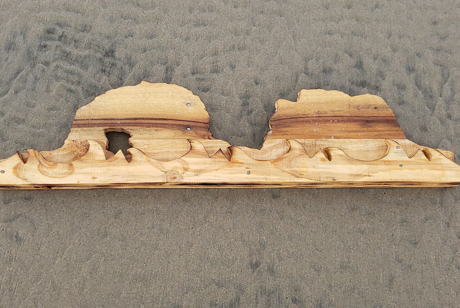 Twin Rocks Oregon Sign Reclaimed Wood Pallet Sign - Etsy