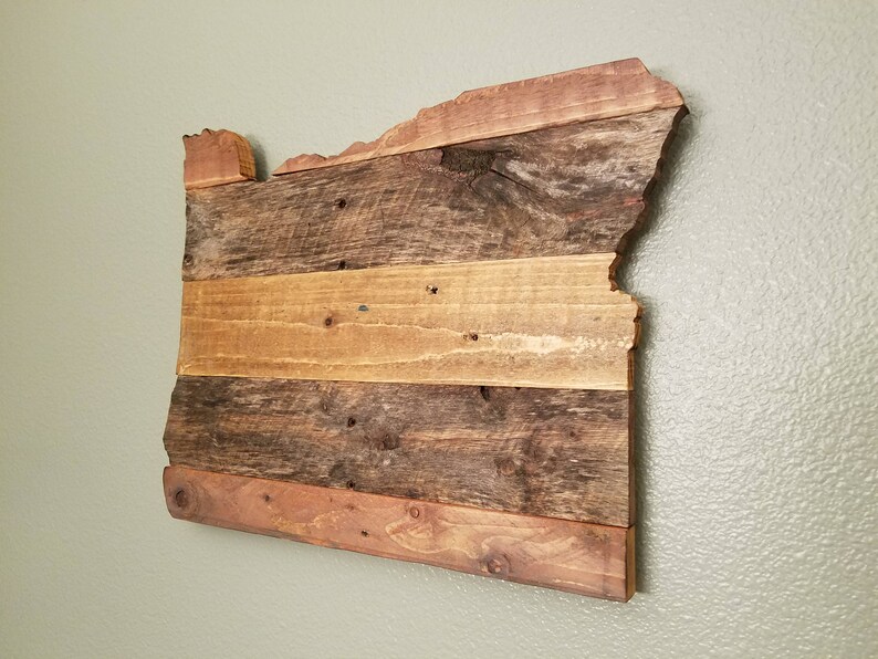 Oregon State Sign Small Reclaimed Wood Pallet Sign - Etsy