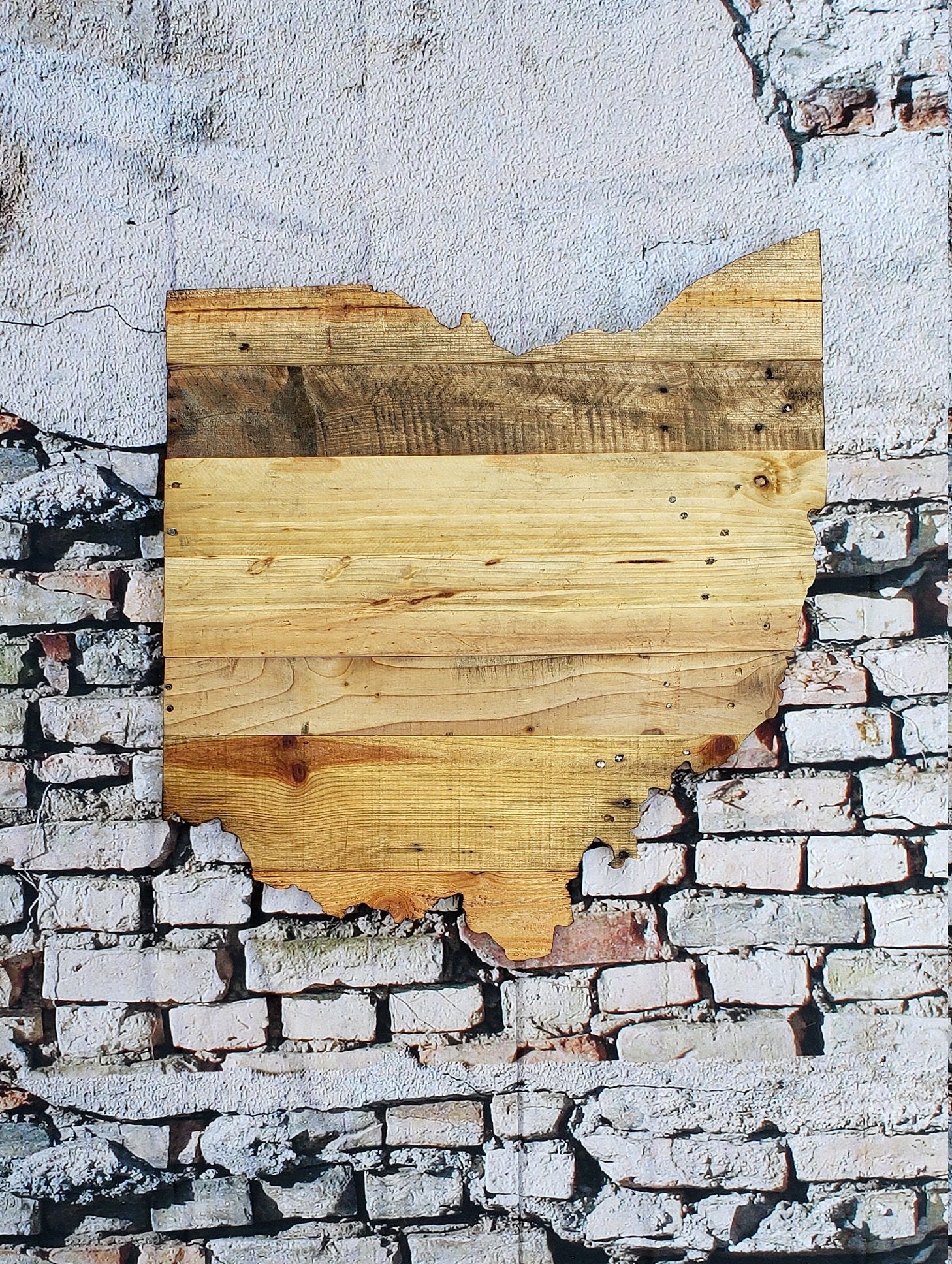 Ohio State Sign Reclaimed Wood Pallet Sign Rustic Home | Etsy