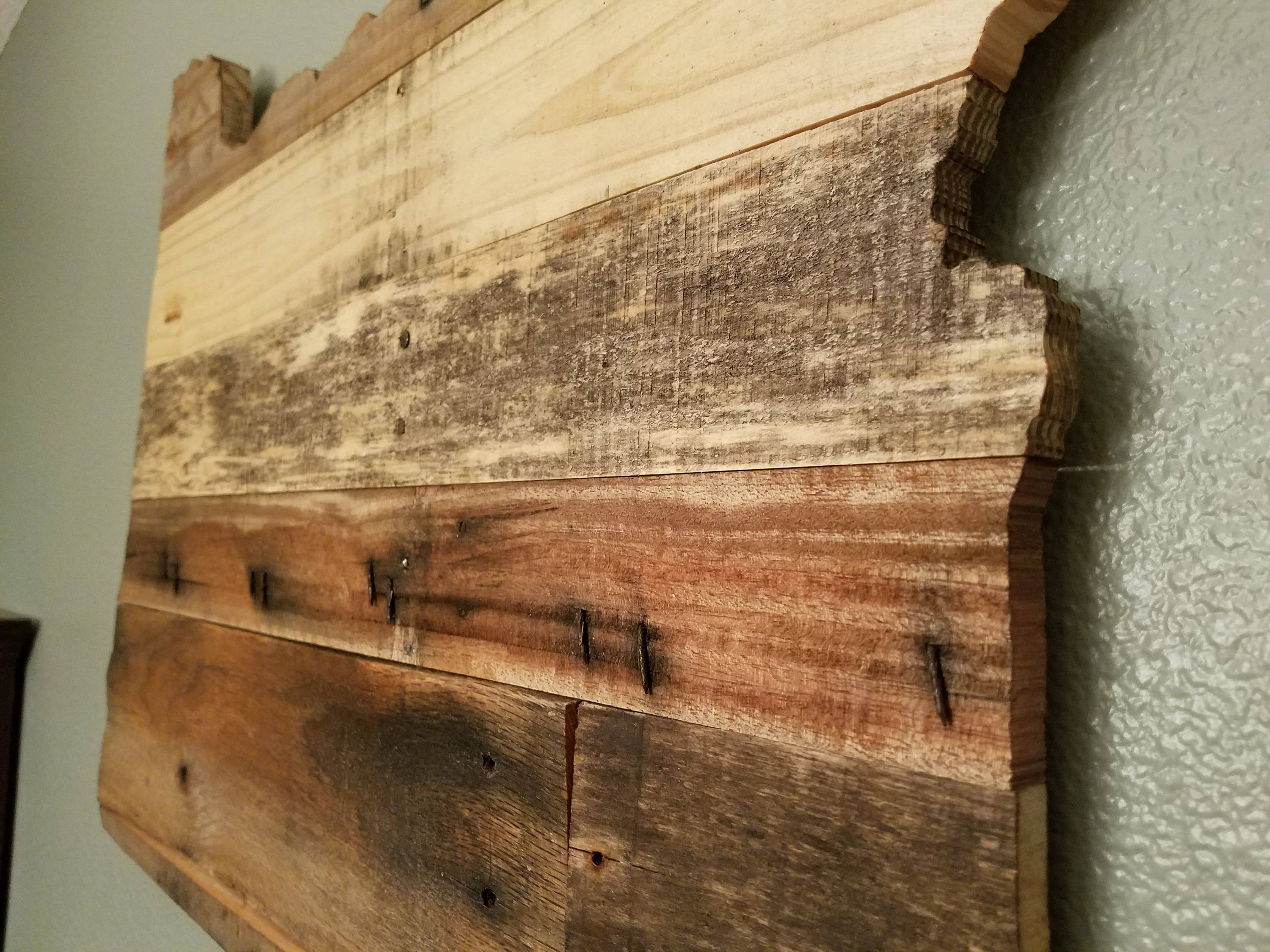 Oregon State Sign Reclaimed Wood Pallet Sign Rustic Home - Etsy