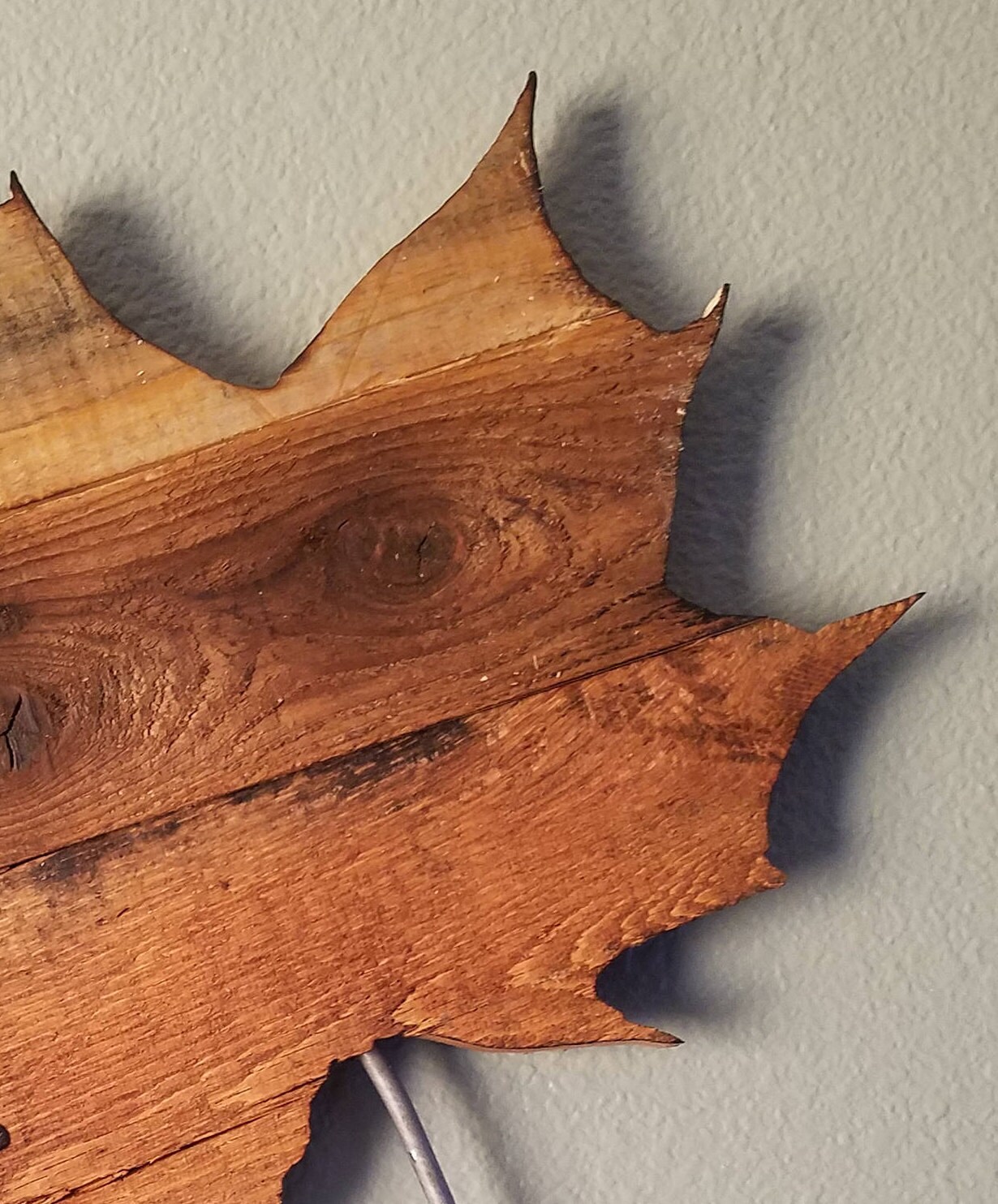 Rustic Maple Leaf Sign Reclaimed Wood Pallet Sign Rustic | Etsy