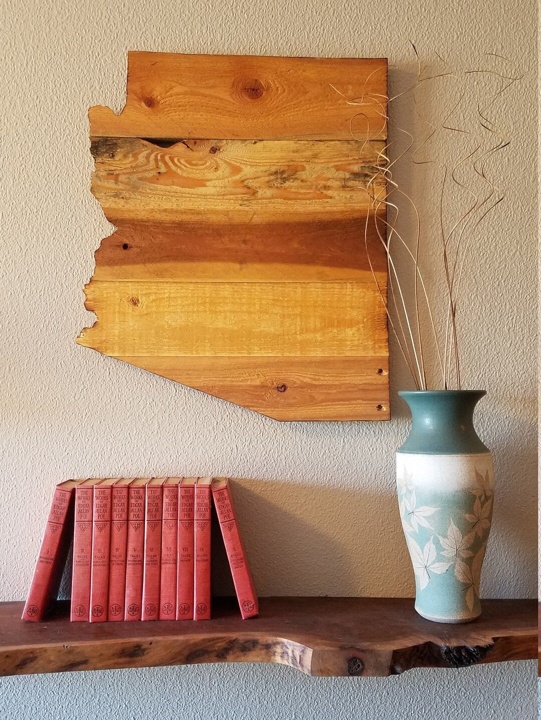 Arizona State Sign - Reclaimed Wood - Pallet Sign - Rustic Home Decor ...