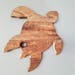 Rustic Small Turtle Sign Reclaimed Wood Pallet Sign Rustic Home Decor ...
