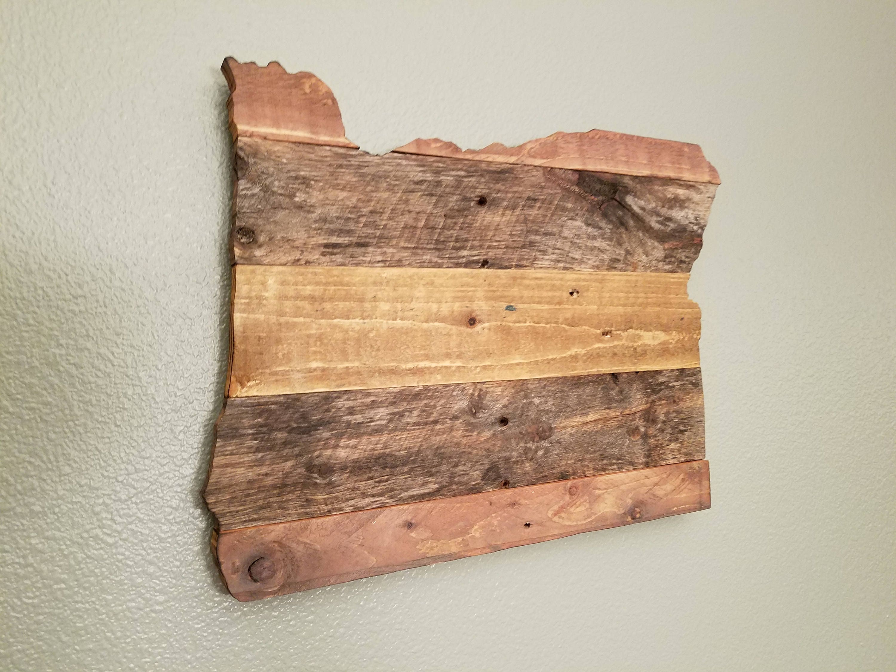 Oregon State Sign Small Reclaimed Wood Pallet Sign - Etsy