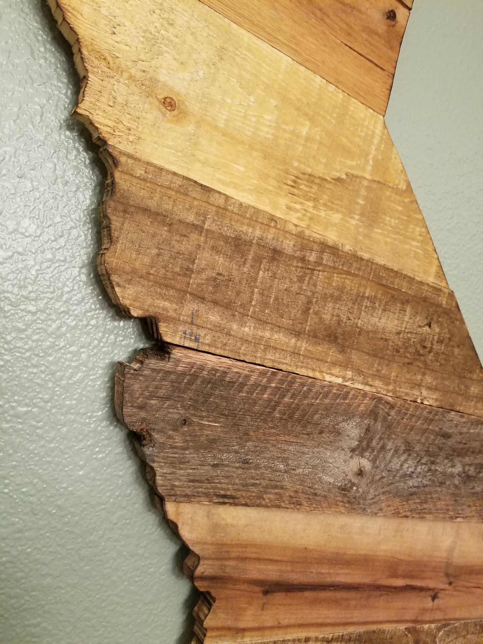 California State Sign - Reclaimed Wood - Pallet Sign - Rustic Home ...