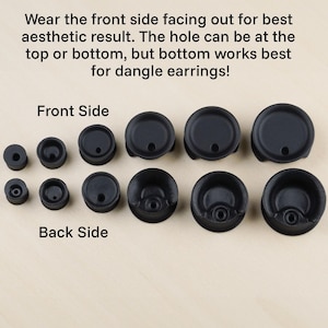 Earring Adapter Plugs | Implant Silicone - Etsy