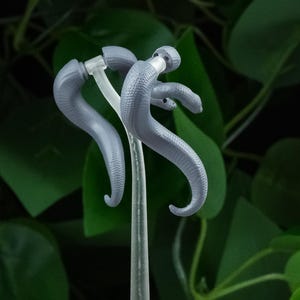Unpainted Ball Python Earrings | 3D Printed | Paint It Yourself - Etsy