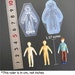 Silicone Mold, 1/28 Scale Miniature Human Mold, Miniature Child Figure ...