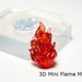 Silicone Mold 3D Mini Flame Mold bonfire Mold / Burning - Etsy