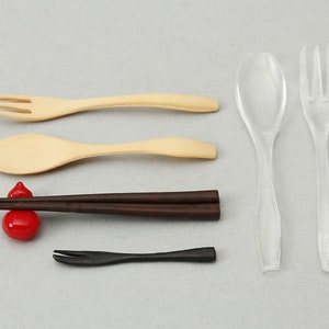 Silicone Mold Miniature Fork Spoon Mold, Chopsticks Mold, Cutleries ...