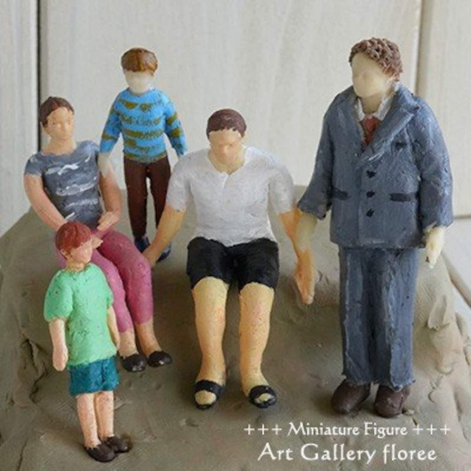 Silicone Mold, 1/28 Scale Miniature Human Mold, Miniature Child Figure ...