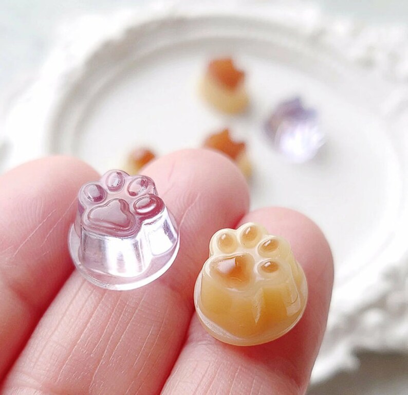 Silicone Mold SET of 2, Miniature Cute Animal Shaped Pudding Mold (2 ...
