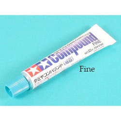 Set of 3 of 22ml TAMIYA Compound Polishing Finish Paste for Plastic ...