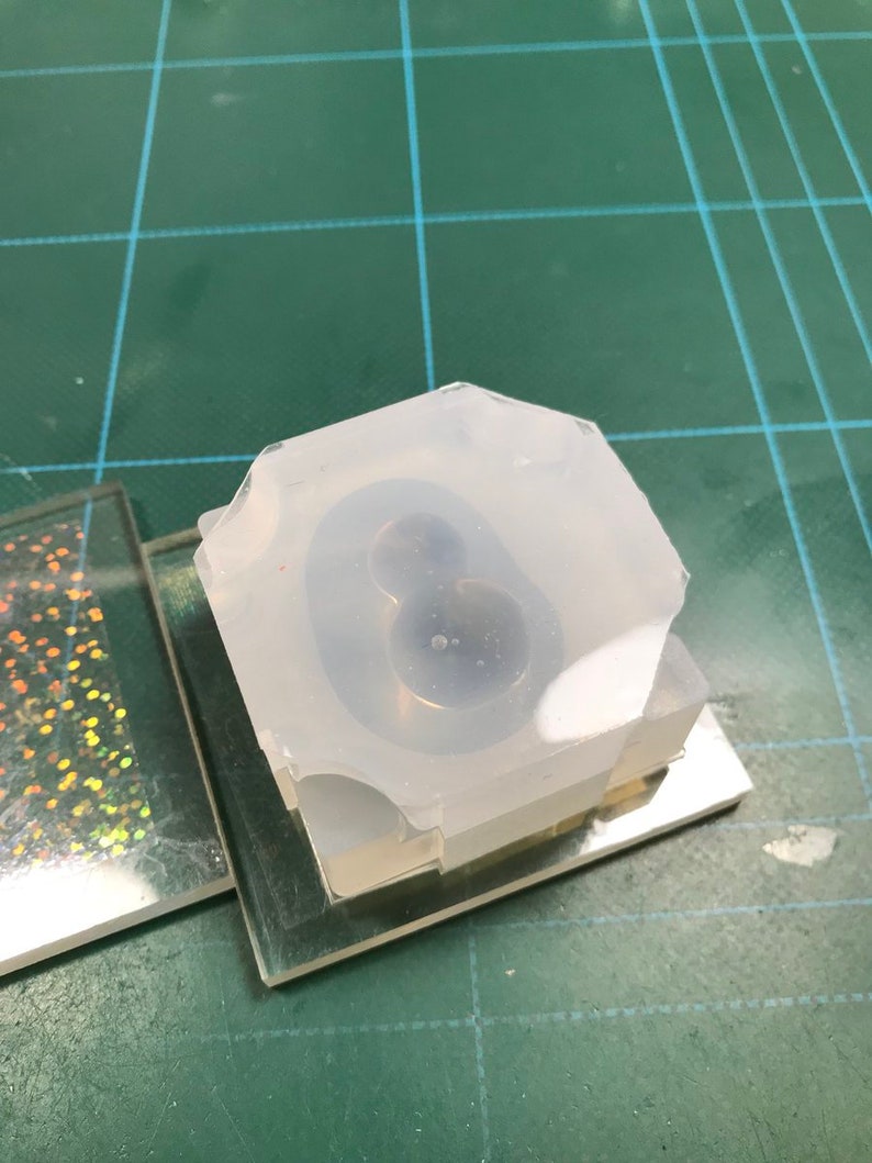 Silicone Mold, Miniature Snowman Mold, for Snow Globe Making, UV Resin ...