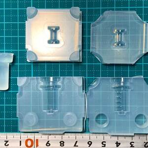 Silicone Mold, Miniature Syringe Mold, Mini Medicine Injection Syringe ...