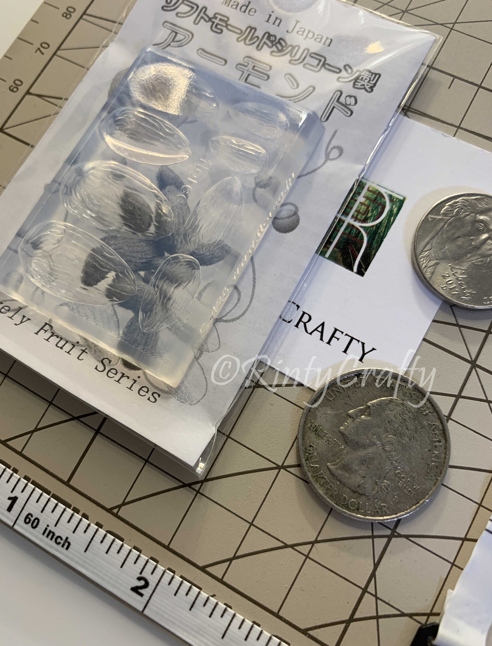 Silicone Mold Almond Mold Almond Nuts Mold Clay Almonds - Etsy