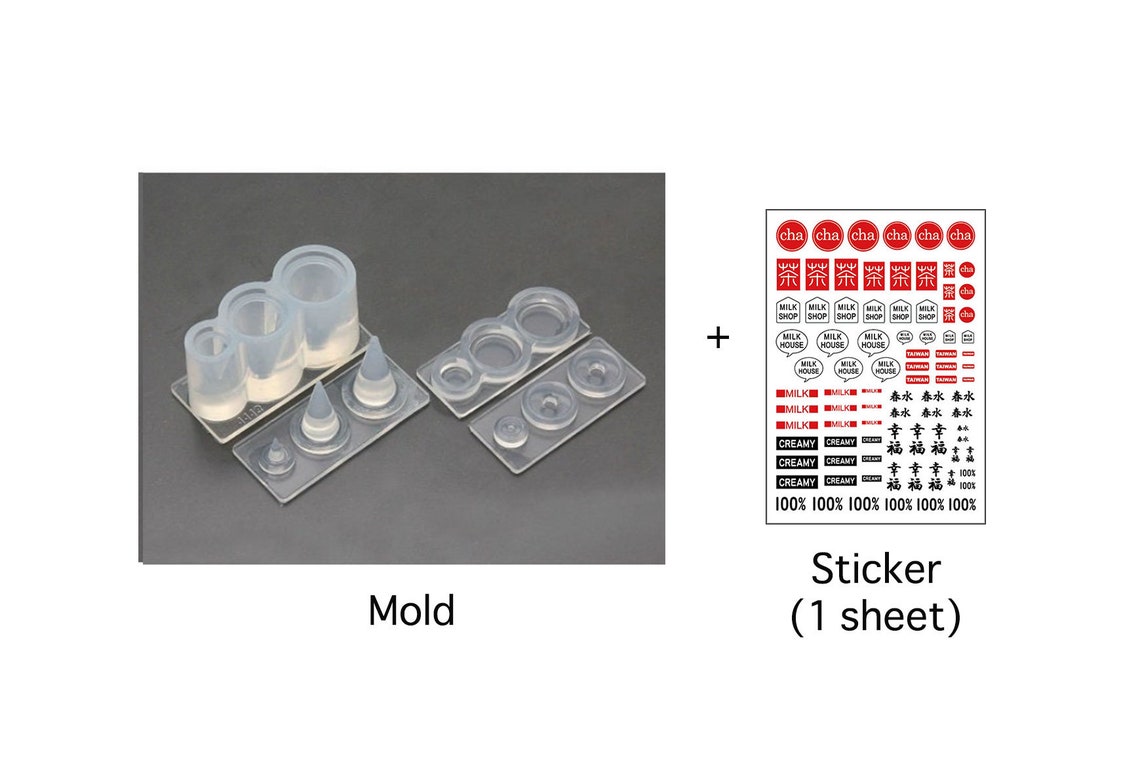 Silicone Mold Tall Glass Mold Cafe Parfait Dessert Glass | Etsy