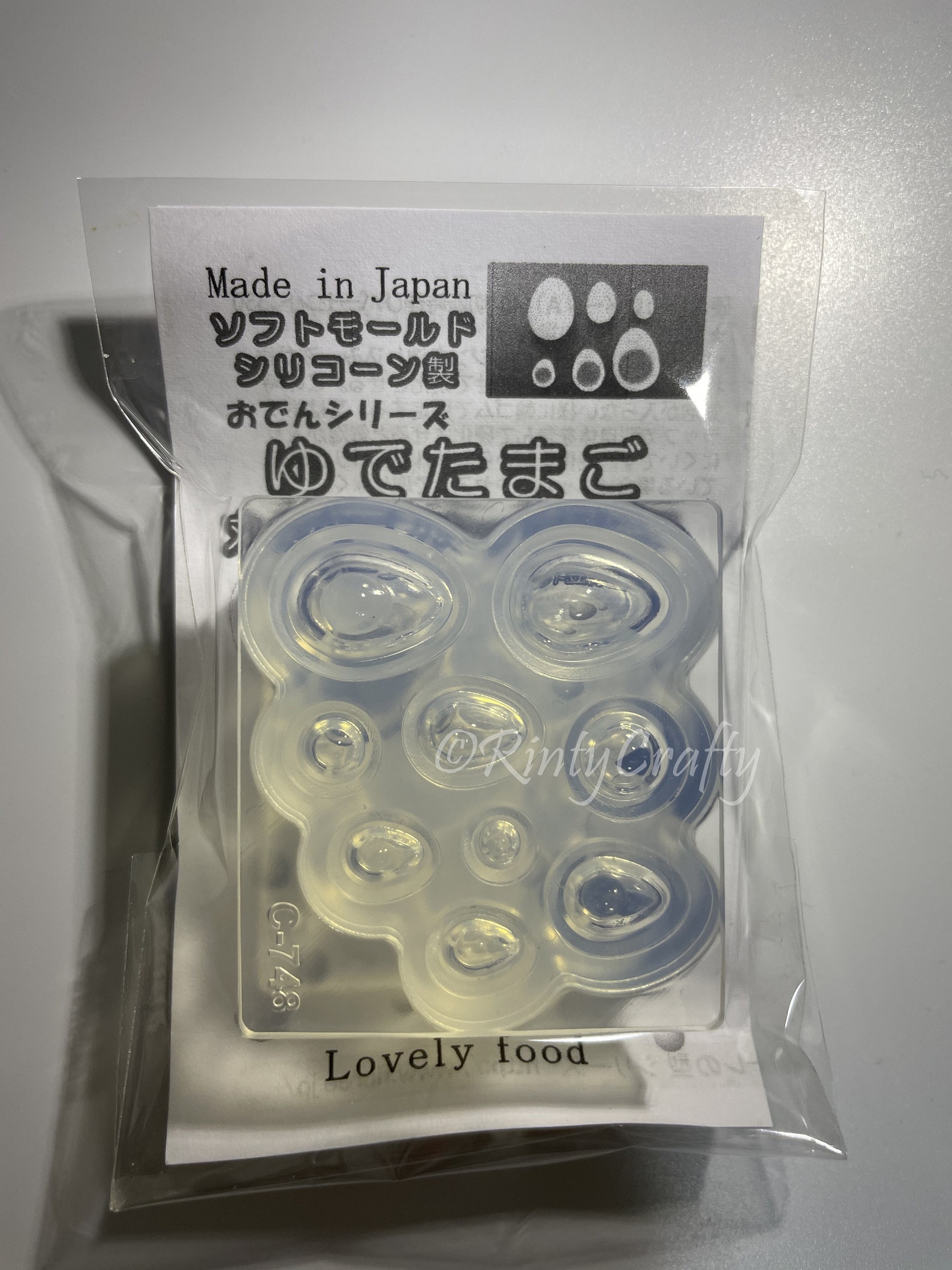 3D Miniature Oden Food Items Silicone Mold Collection Series | Etsy