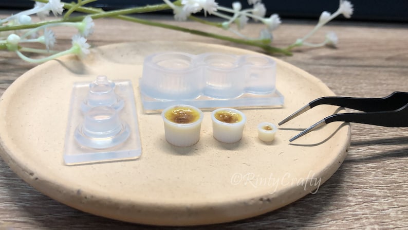 Silicone Mold 3D Ramekin Mold Miniature Creme Brulee Mold | Etsy