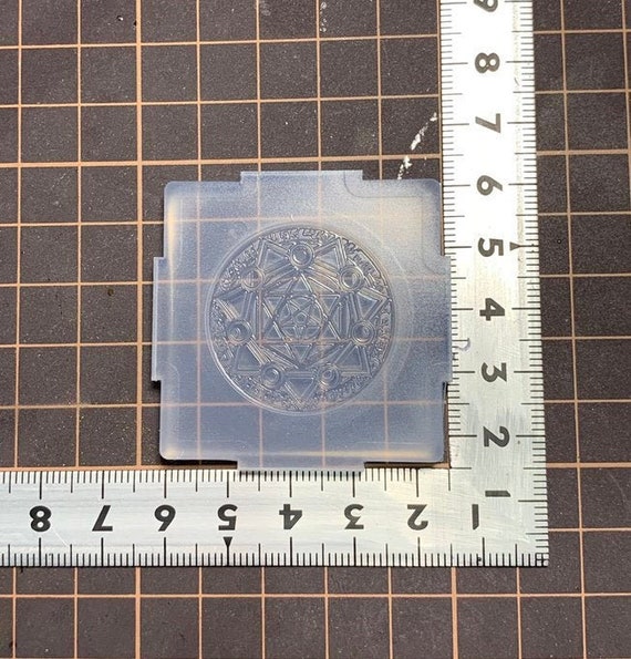 Silicone Mold Magic Circle Pattern Round Mold for UV Resin / | Etsy