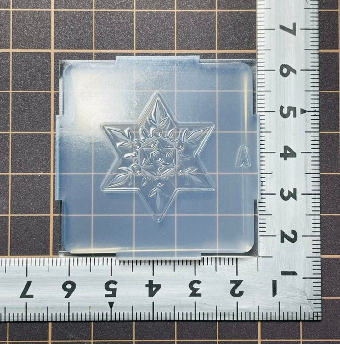 Silicone Mold, Snowflake Mold hexagram Design, Snow Flake Silicone Mold ...