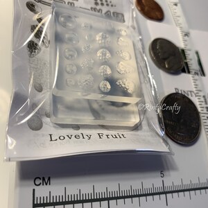 Silicone Mold, Miniature Raspberry / Blueberry Mold, Fruits Mold ...