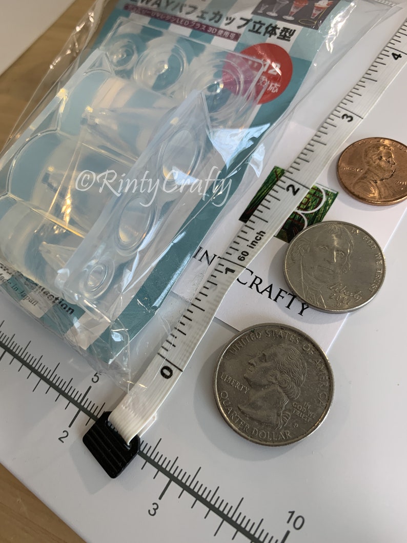 Silicone Mold, Tall Glass Mold, Cafe Parfait Dessert Glass Mold, 1:12 ...