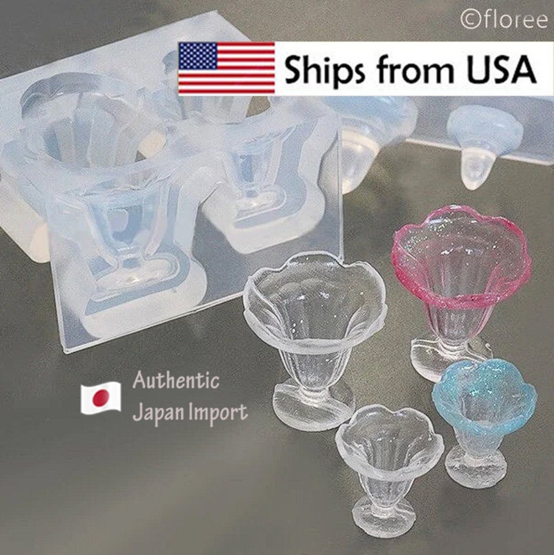 USA Only - Silicone 3D Mold, Parfait Mold, Dessert Tall Glass Mold ...