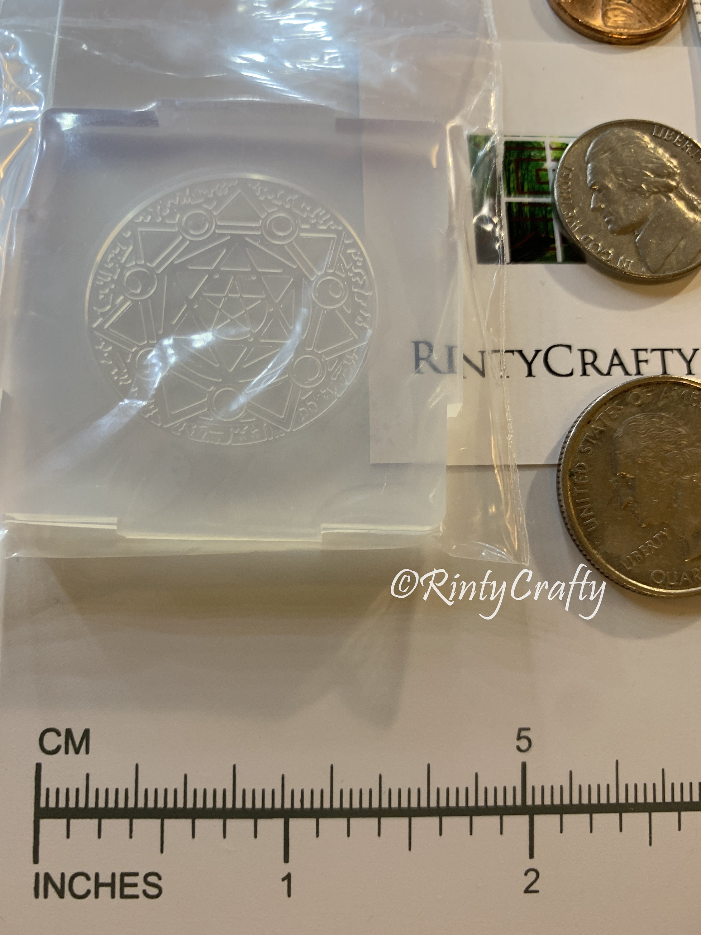 Silicone Mold Magic Circle Pattern Round Mold For UV Resin / | Etsy