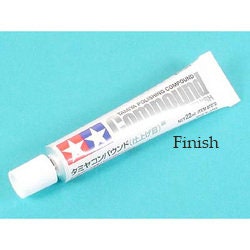 Set of 3 of 22ml TAMIYA Compound Polishing Finish Paste for Plastic ...