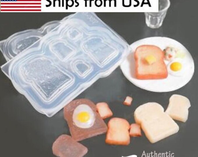 Silicone Mold Bread Mold Toast Mold Bread Slice Mold Floree Fake Food ...