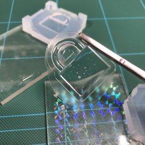 Silicone Mold, Miniature Padlock Mold, Lock Mold, Padlocks of Love Mold ...