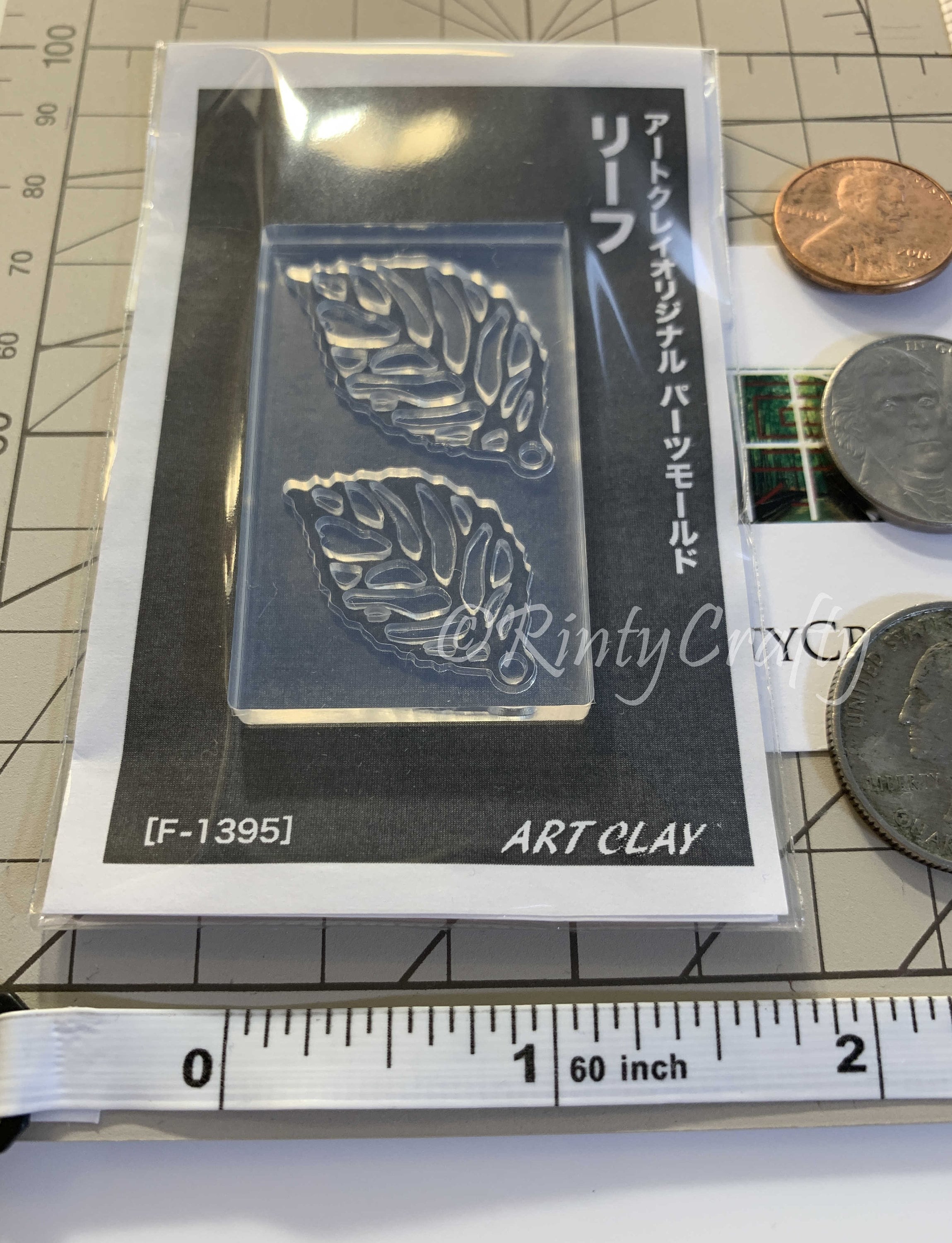 Silicone Mold Leaf Mold for Silver Clay Jewelry Leaf Pendent | Etsy