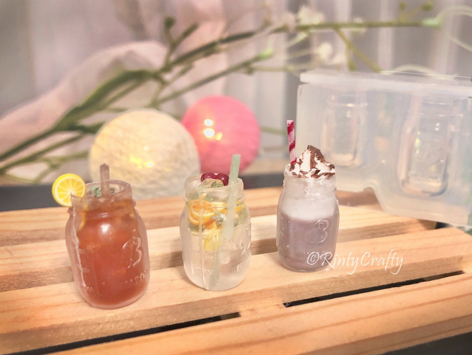 Silicone Mold 3D Mason Jar Glass Mold High Quality Silicone, for UV ...