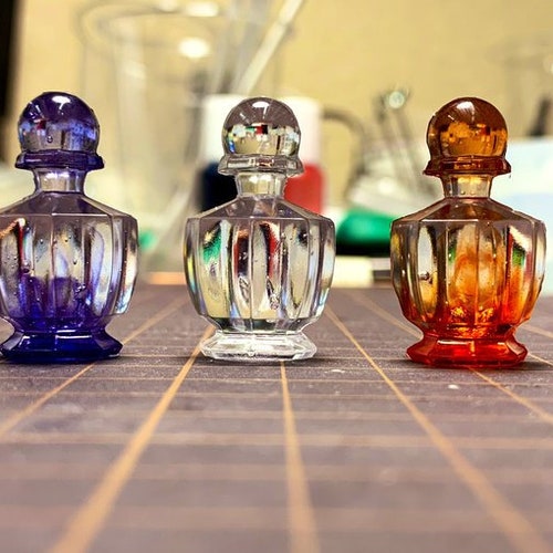 Silicone Mold Miniature Perfume Bottle Mold fancy Type - Etsy