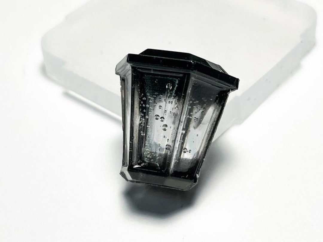 Silicone Mold, Miniature Street Lamp (lantern Part) Mold, Lamp Mold ...