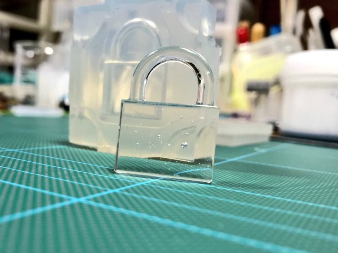 Silicone Mold, Miniature Padlock Mold, Lock Mold, Padlocks of Love Mold ...