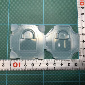 Silicone Mold, Miniature Padlock Mold, Lock Mold, Padlocks of Love Mold ...