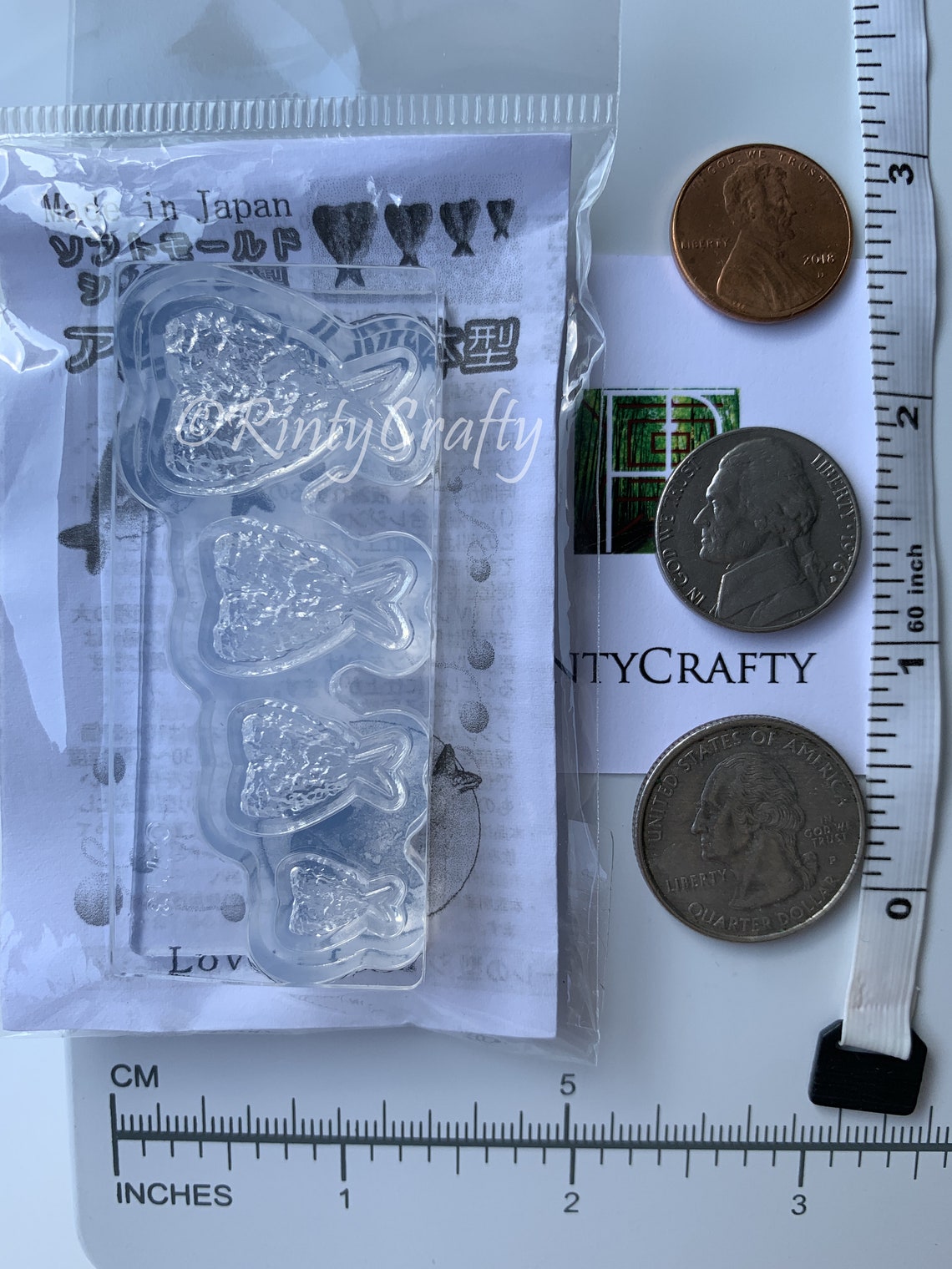 Silicone Mold Deep Fried Fish Mold Aji Fry Mold Ebi Mold for - Etsy