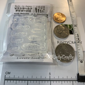 Silicone Mold, Deep Fried Prawn Mold, Ebi Fry Mold, Miniature Fake Food ...